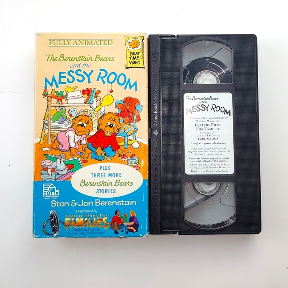 Random House Home Video | Other | The Berenstein Bears Messy Room Vhs ...